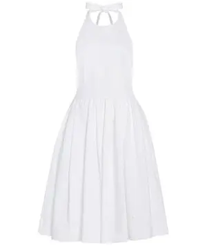 Prada - Cotton Mini Halter Dress