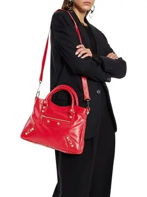 Balenciaga Giant 12 Town Textured-leather Tote