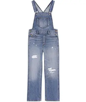 GANNI - Overwashed Denim Overalls