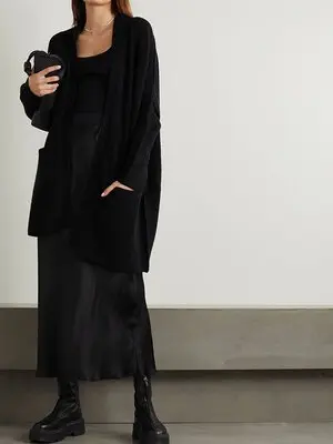 ATM Anthony Thomas Melillo Oversized Knitted Cardigan
