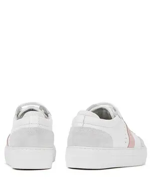 axel arigato - Panelled White Leather Sneakers