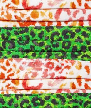 JENNIFER BEHR - Leopard Cotton Face Mask, Set Of 2