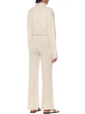 JOSEPH High-rise Flared Wool Pants