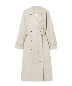 LE17SEPTEMBRE - Belted Cotton-Blend Gabardine Trench Coat