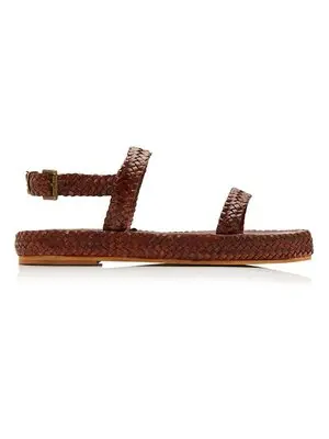 St Agni Lori Woven Leather Sandals