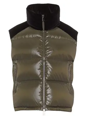 moncler - Exclusive To Mytheresa - Segal Velvet And Down Gilet