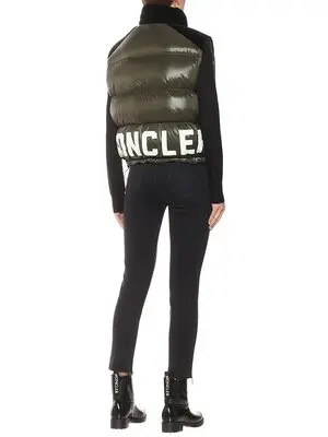 moncler - Exclusive To Mytheresa - Segal Velvet And Down Gilet
