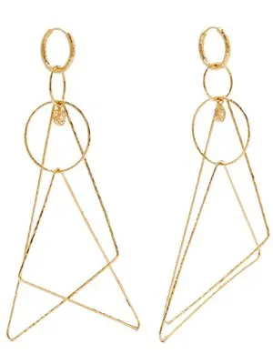OCTAVIA ELIZABETH Whimsy 18-karat Recycled Gold Diamond Earrings
