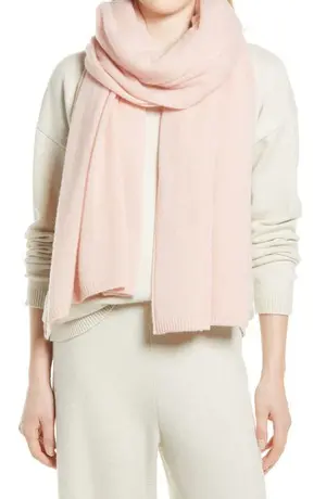 Nordstrom Cashmere Scarf Pink Blush