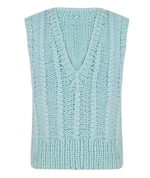 anna october - Ilya Cable-Knit Vest