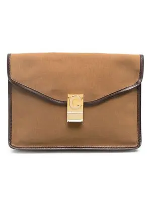 Celine - Logo Plaque Clutch Bag