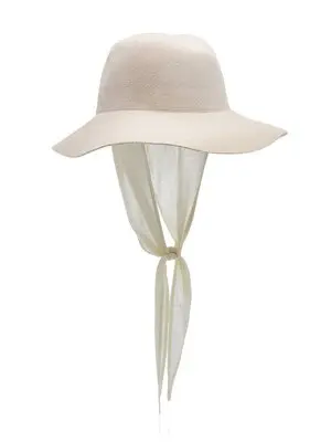 Clyde Aura Neckshade-detailed Angolra Hat