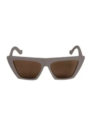 TOL EYEWEAR Trapezium Cat-eye Acetate Sunglasses