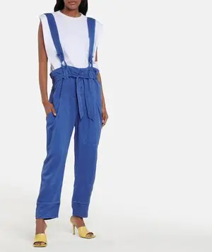 isabel marant Étoile - Fineba Wide-Leg Overalls