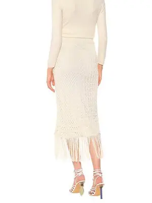 Altuzarra Benedetta Knitted Midi Skirt