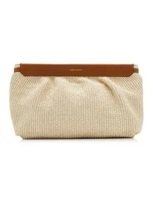 Isabel Marant Luz Raffia Clutch