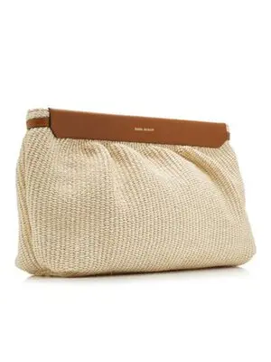 Isabel Marant Luz Raffia Clutch