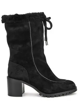 JIMMY CHOO Buffy 65 Black Suede Ankle Boots