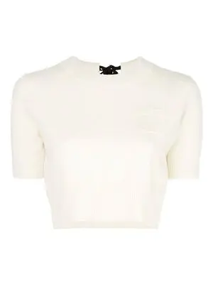 Altuzarra Tuileries Crop Knit Top
