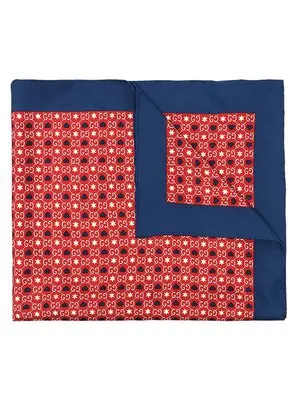 Gucci Heart And Stars Silk Scarf