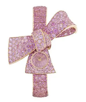 van cleef & arpels - Ruban Secret Saphirs Roses Watch