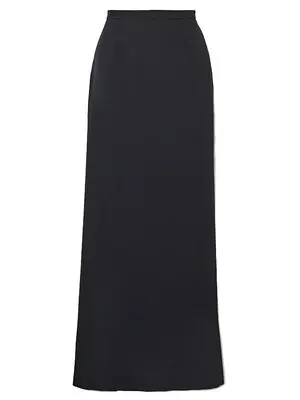Alaïa Wool-crepe Midi Skirt