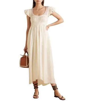 Chloé - Ruched Silk Gown