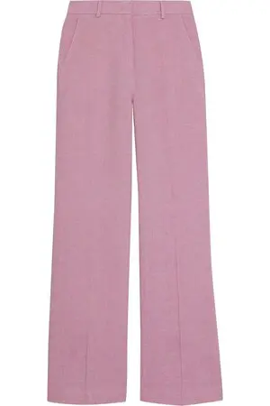 Max Mara Tonico Linen Wide-leg Pants