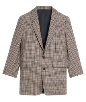 Celine Tomboy Jacket In Wool Fabric - One-color