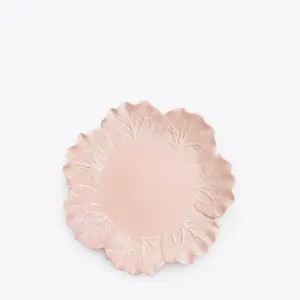 Tory Burch Tory Burch Lettuce Ware Round Platter Pale Pink