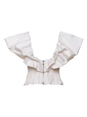 Johanna Ortiz Intellectual Femme Cotton Poplin Top