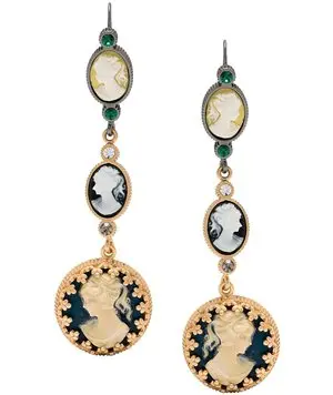 Ports 1961 - Triple Cameo Earring