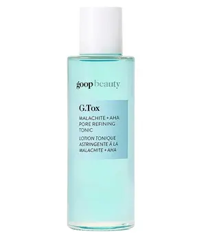 Goop G.tox Malachite + Aha Pore Refining Tonic
