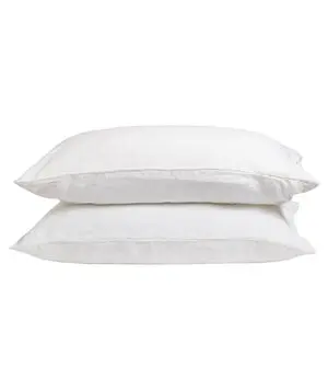 SOHO HOME Luna Set Of 2 Linen Oxford Pillowcases
