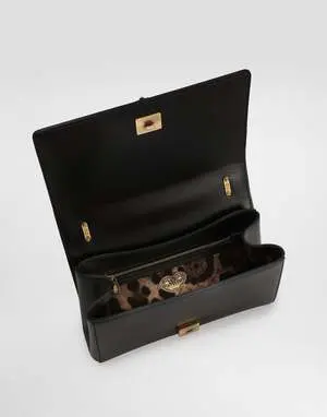Dolce & Gabbana Medium Devotion Bag In Quilted Nappa Leather - Black