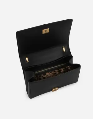 Dolce & Gabbana Medium Devotion Bag In Quilted Nappa Leather