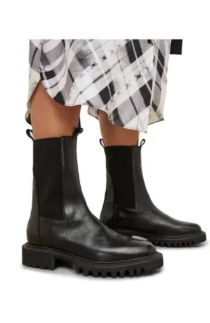 ALLSAINTS Hallie Lug Boot - Black
