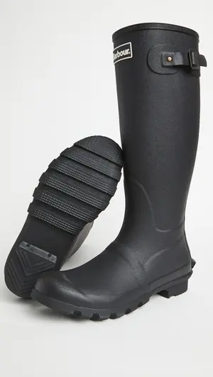 Barbour Bede Wellington Boots - Black