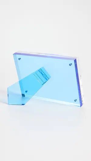 TIZO DESIGN Lucite 4x6 Frame - Blue