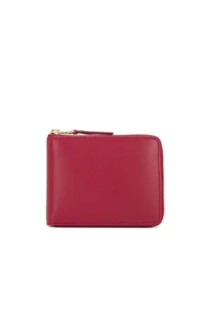 Comme Des Garçons Classic Leather Zip Wallet - Red