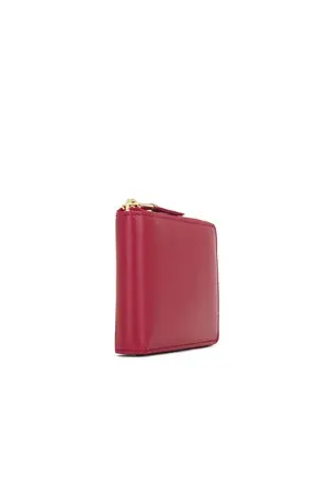 Comme Des Garçons Classic Leather Zip Wallet - Red