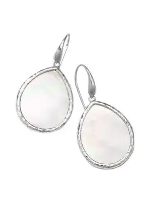 Ippolita Rock Candy Sterling & Mother-of-pearl Teardrop Earrings - Silver