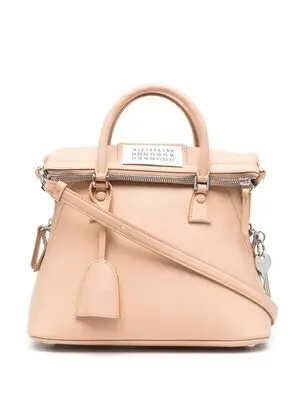 MAISON MARGIELA Mini 5ac Leather Tote - Pink