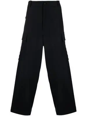Giorgio Armani Straight-leg Trousers - Blue
