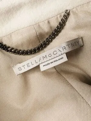 Stella McCartney Wool Double-breasted Tied-waist Coat