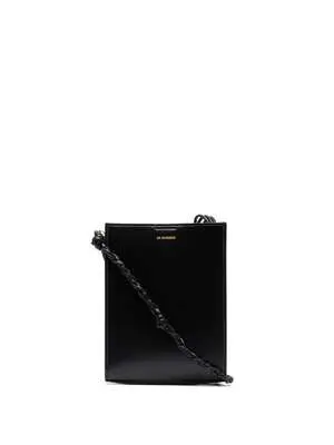 JIL SANDER Tangle Rings Crossbody Bag - Black