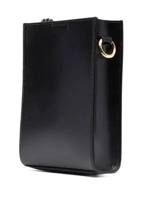 JIL SANDER Tangle Rings Crossbody Bag - Black