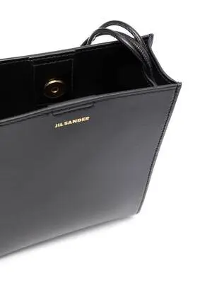 JIL SANDER Tangle Rings Crossbody Bag - Black