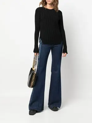 Stella McCartney Rib-knit Long-sleeve Top