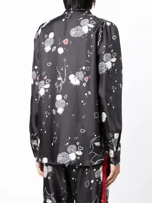 MACGRAW Illumination Bow-detail Shirt